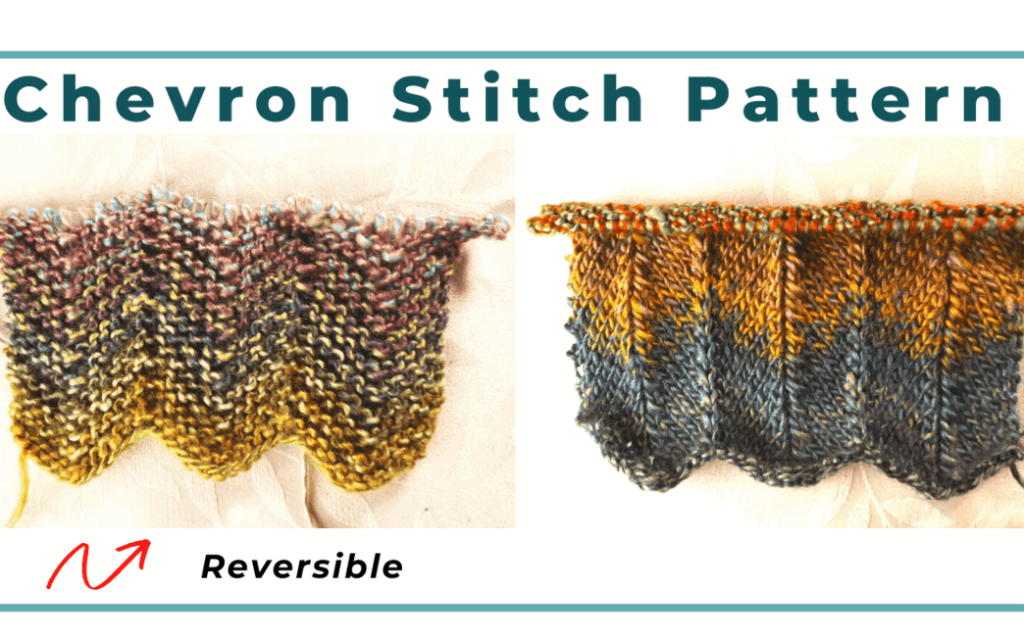 27 Reversible Knit Stitches - Beautiful on Both Sides