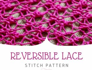 27 Reversible Knit Stitches - Beautiful on Both Sides