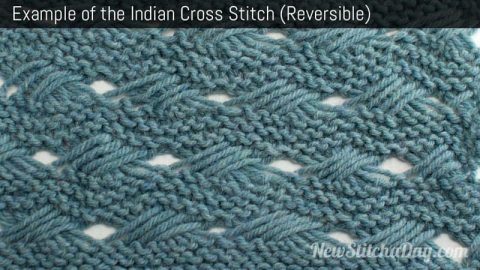 27 Reversible Knit Stitches - Beautiful on Both Sides
