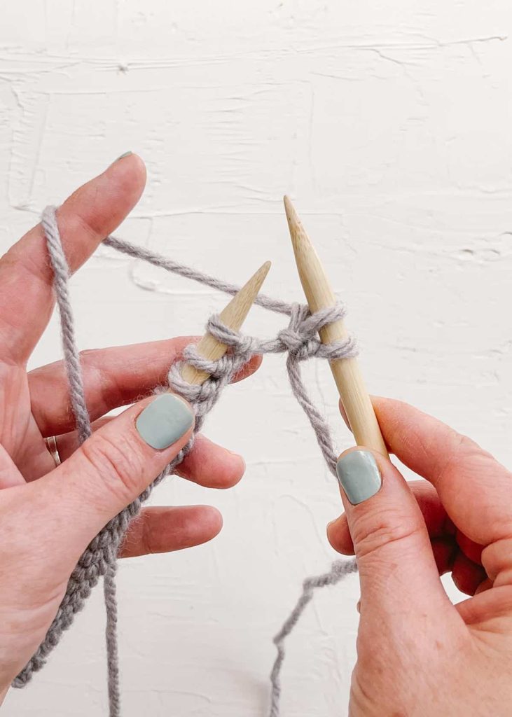 How to Knit the Knit Stitch For Beginners + Fix Mistakes