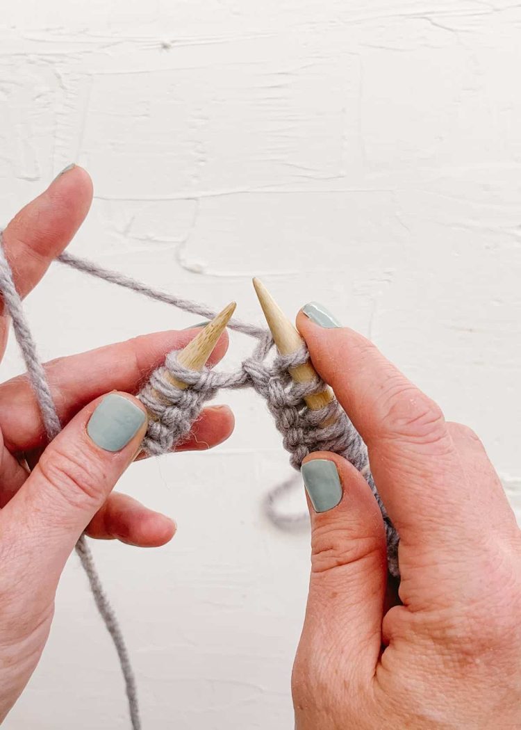 How to Knit the Knit Stitch For Beginners + Fix Mistakes